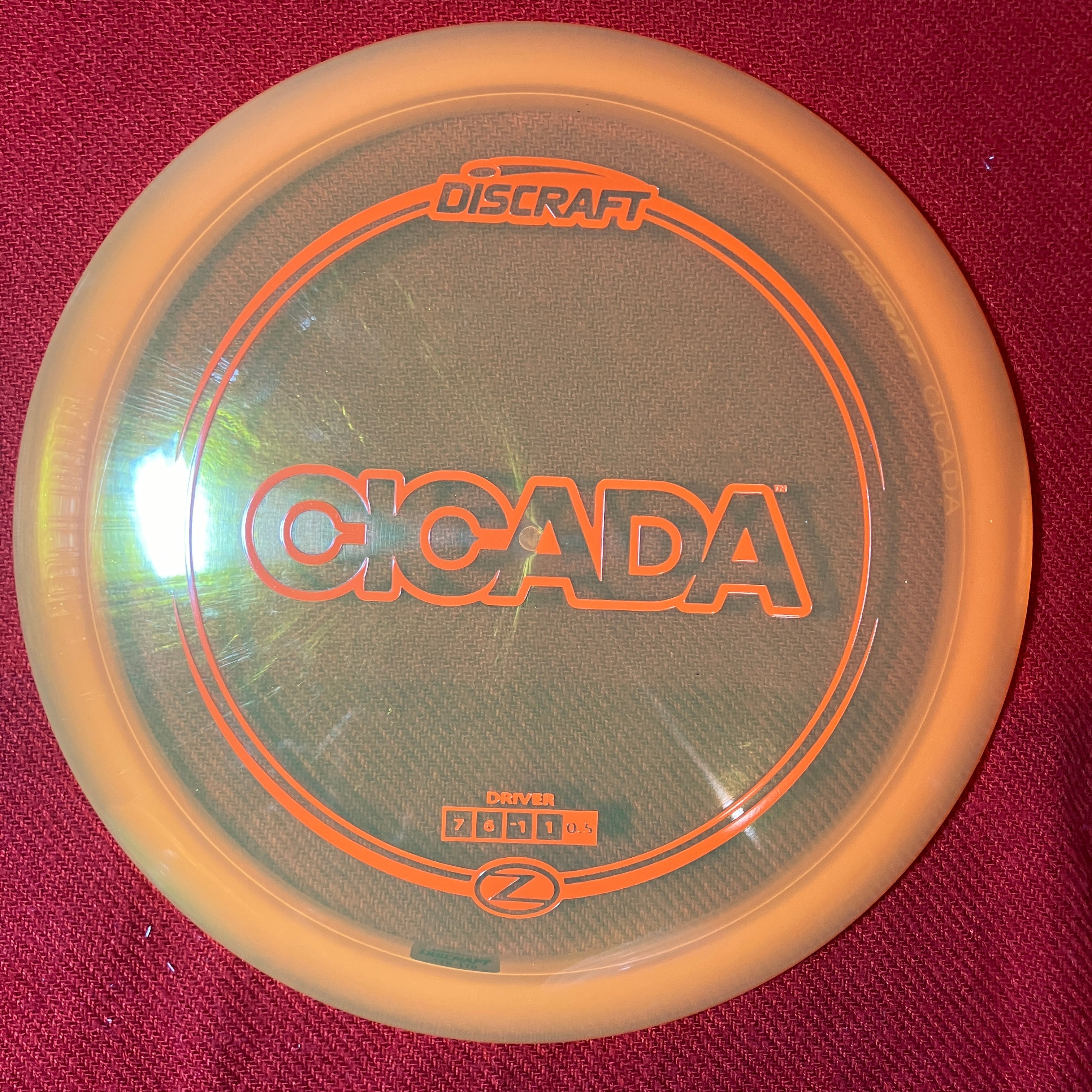 Z Cicada - Stock Run – Fish's Disc Golf Store